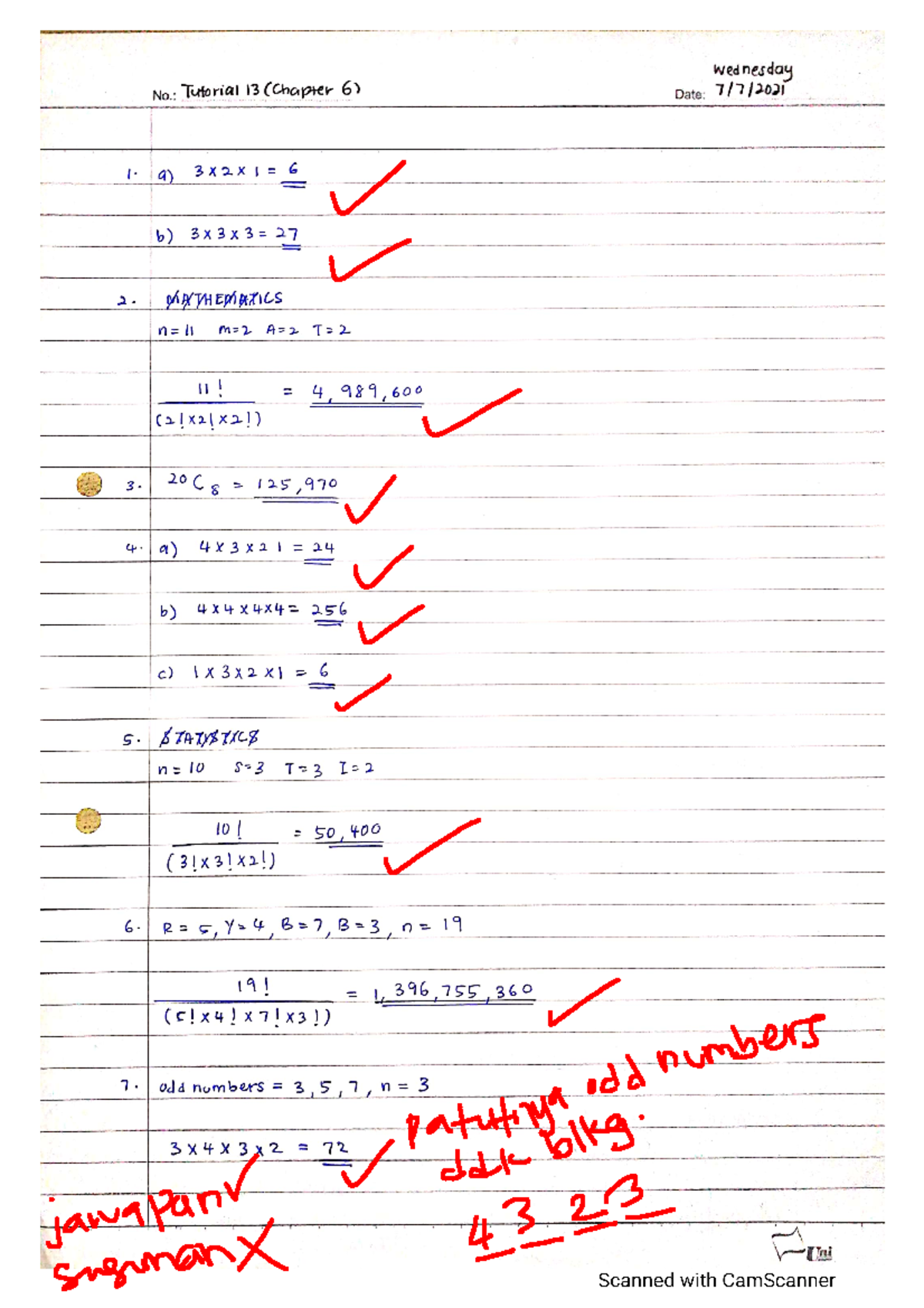QMT181 Tutorial Chapter 6 - Introduction to Statistics - Studocu