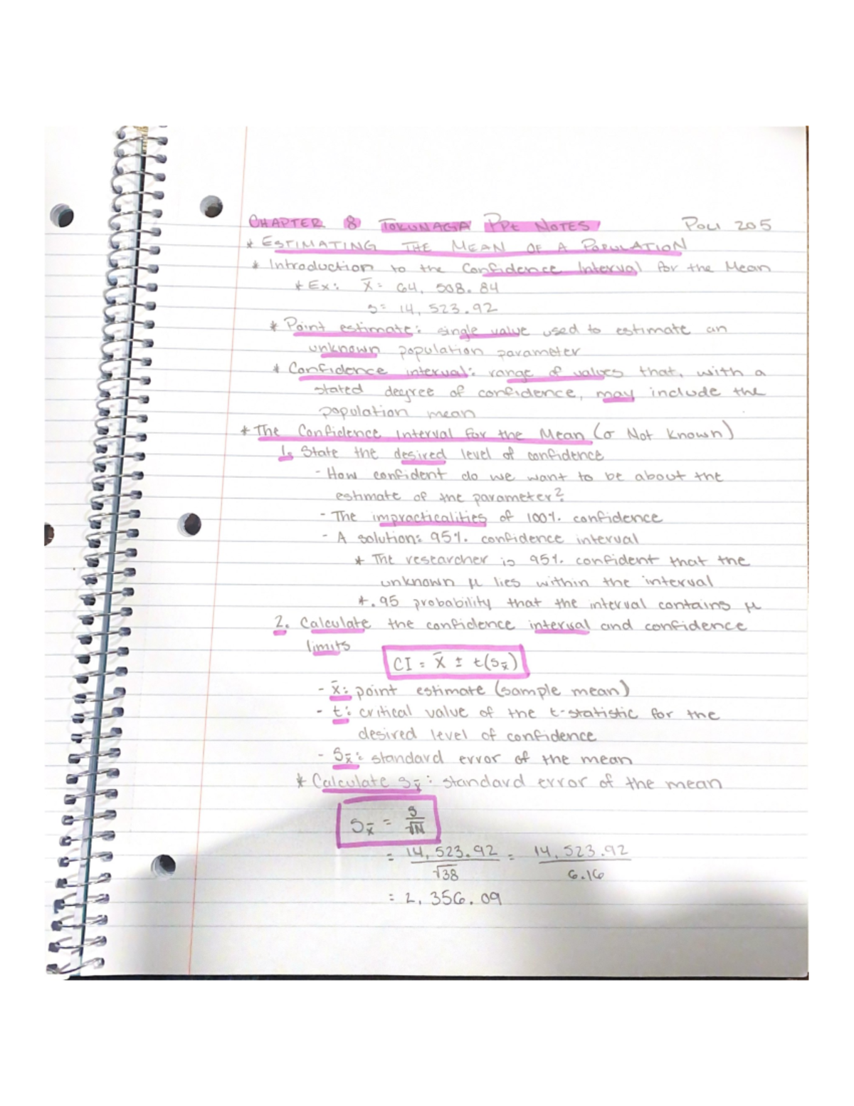 Chapter 8 - Professor Wood- Lecture Notes - POLI 205 - Studocu