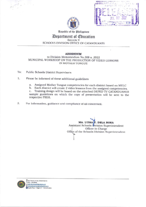 Hapagsample EO Organization OF Hapag TEAM - EXECUTIVE ORDER NO ...