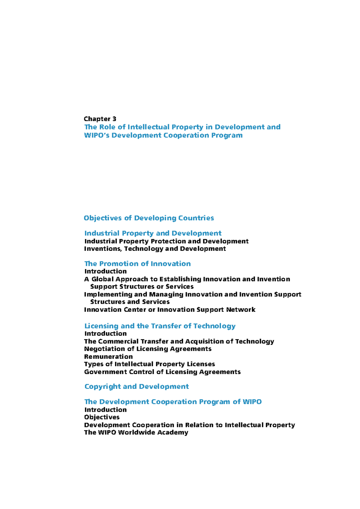 Importance OF IP IN Development - Chapter 3 The Role of Intellectual ...