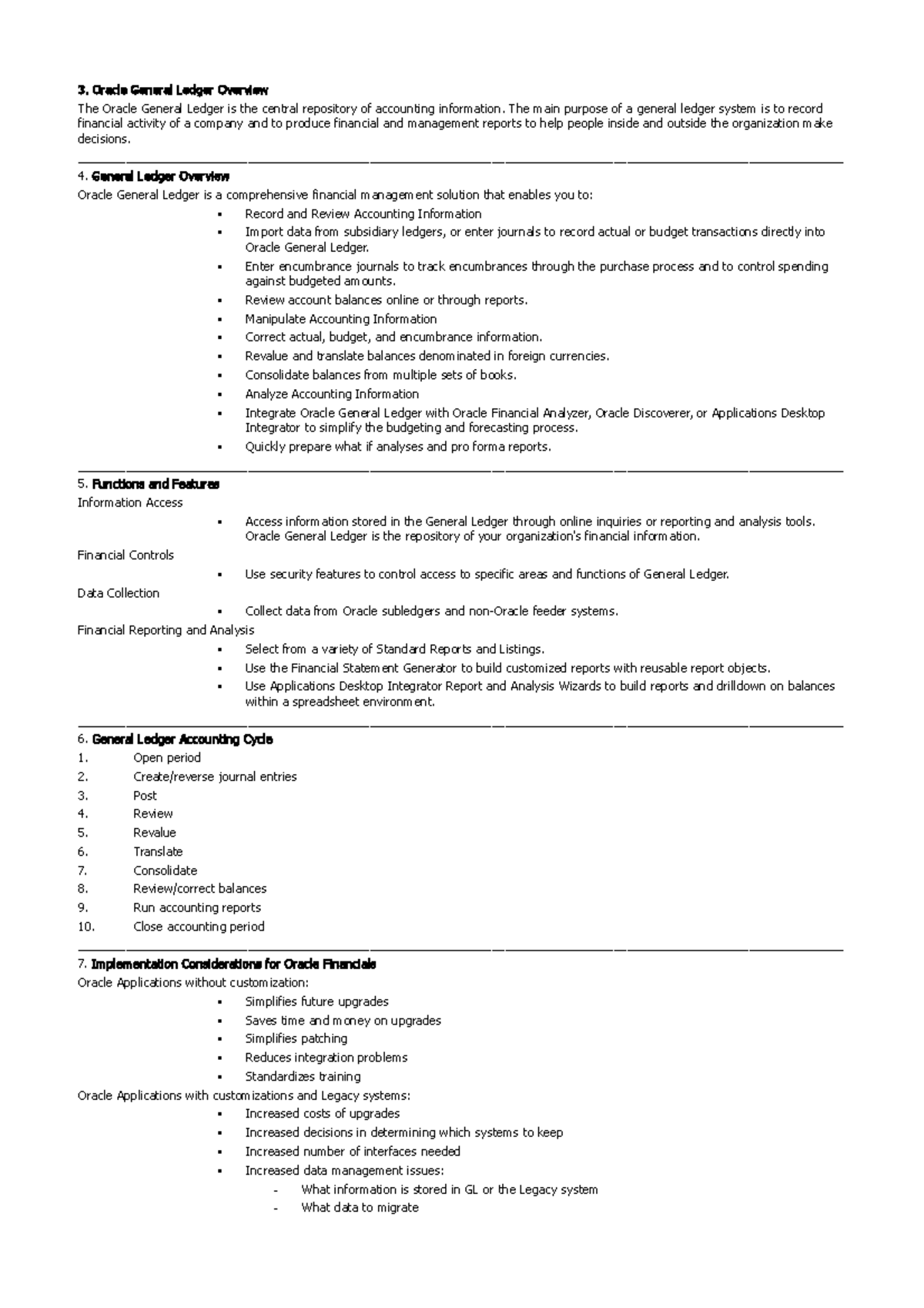 Oracle Financials Notes of Ciba sagasg - Oracle General Ledger Overview ...