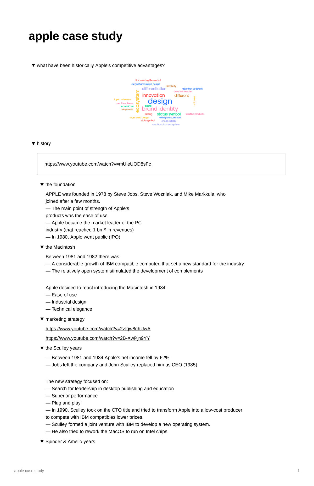 Apple case study - apple case study what have been historically Apple's ...