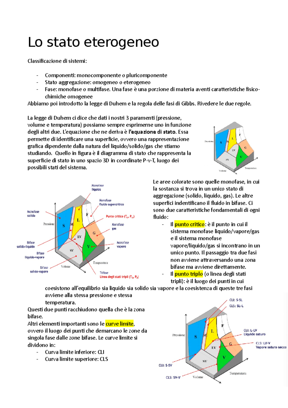 Lo stato eterogeneo - Lo stato eterogeneo Classificazione di sistemi: Componenti: monocomponente ...