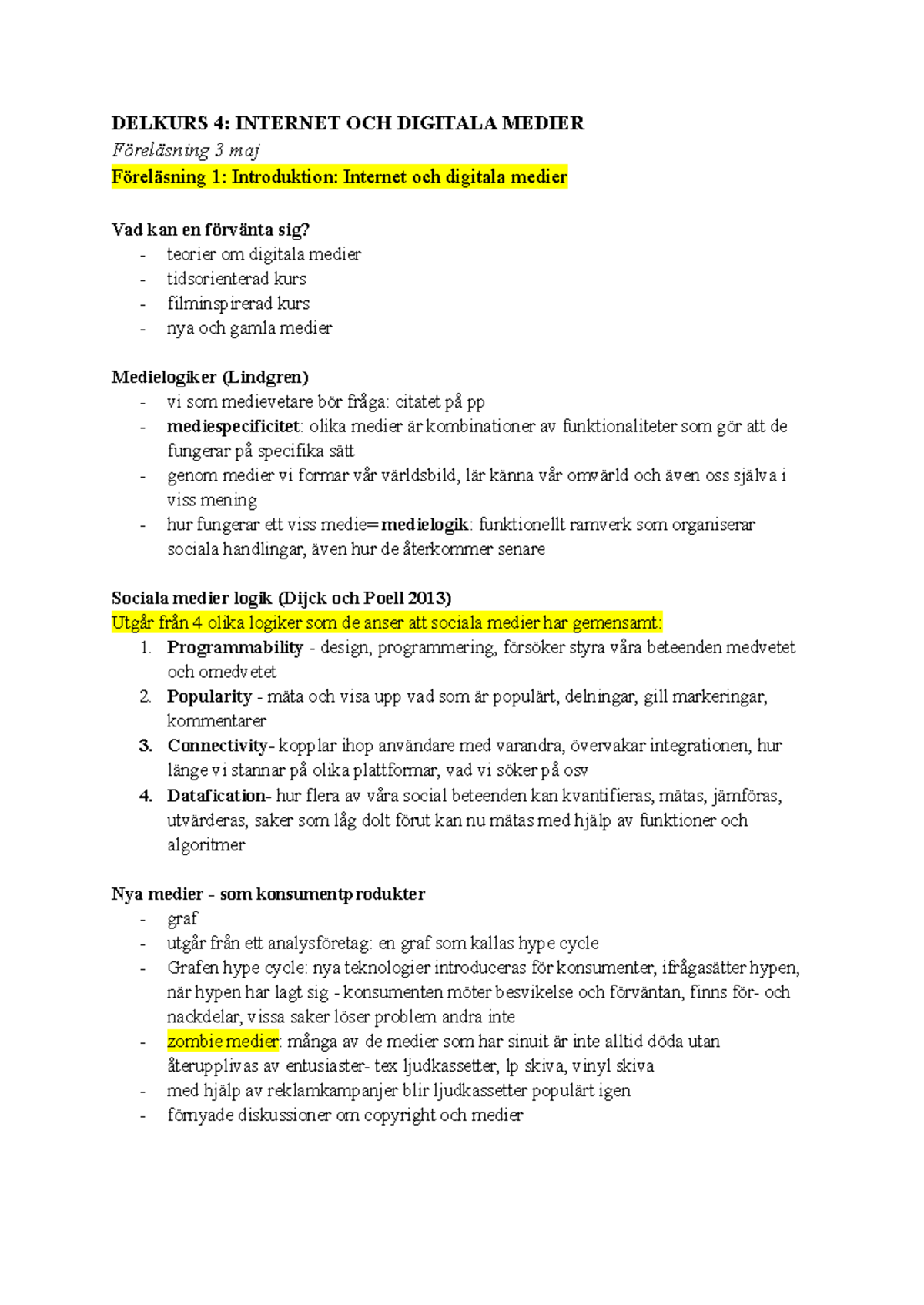 Internet och digitala medier - Programmability - design, programmering ...