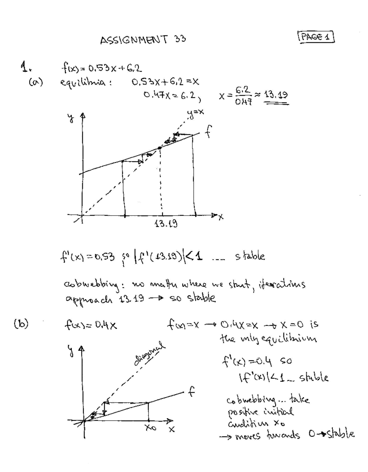 Assg33solutions LS - solutions - Math 1Ls3 - Studocu