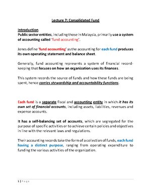 Chp 4 Exercise budget - notes - PUBLIC SECTOR ACCOUNTING (BKAL3023 ...