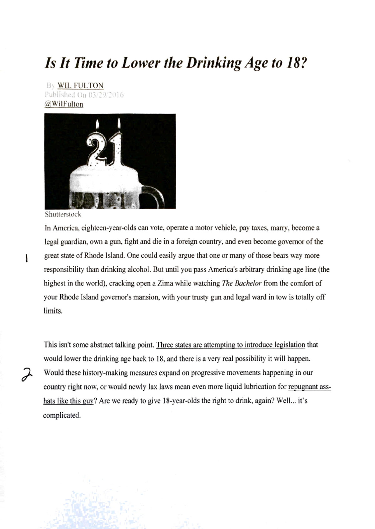 Numbered PDF of Is it Time to Lower the Drinking Age to 21 - 28695 ...
