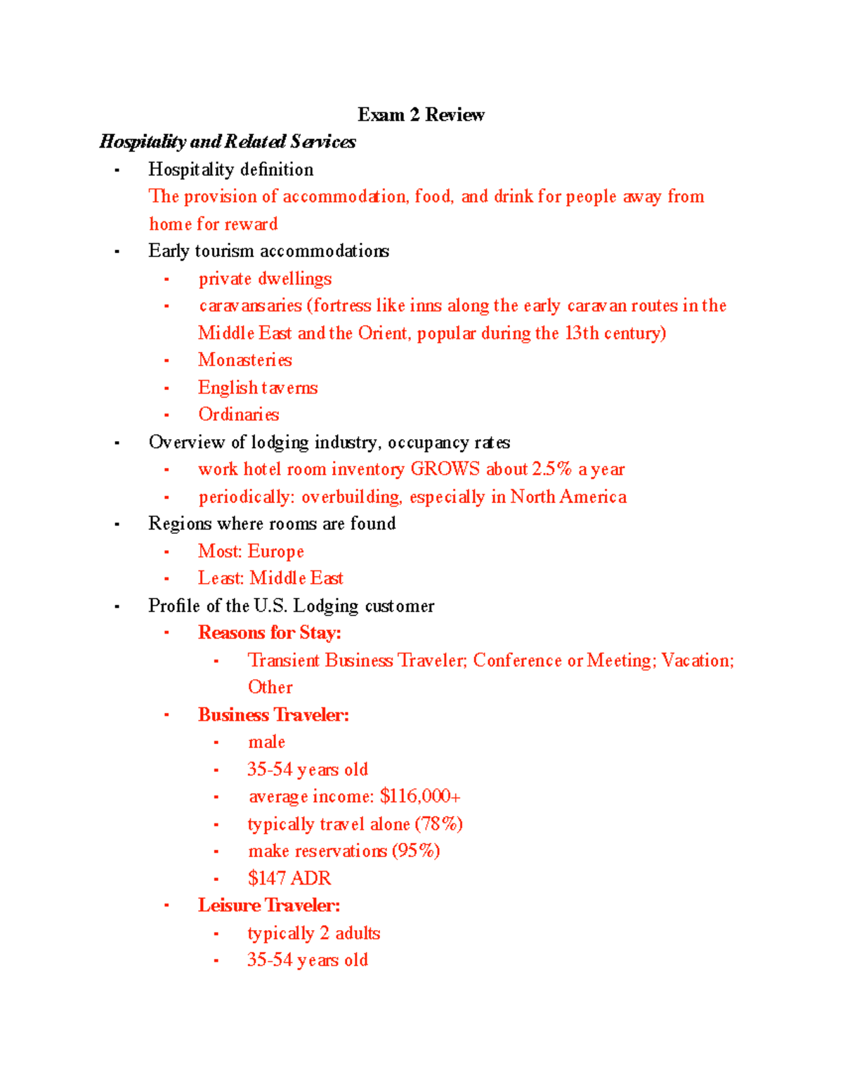 Exam 2 Review - This is a complete summary for exam 2 with in-depth ...
