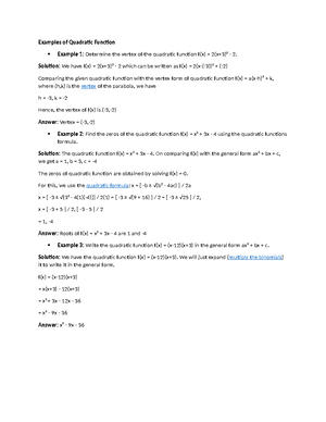 Graphing Quadratic Function - i., it opens up or down in the U-shape ...