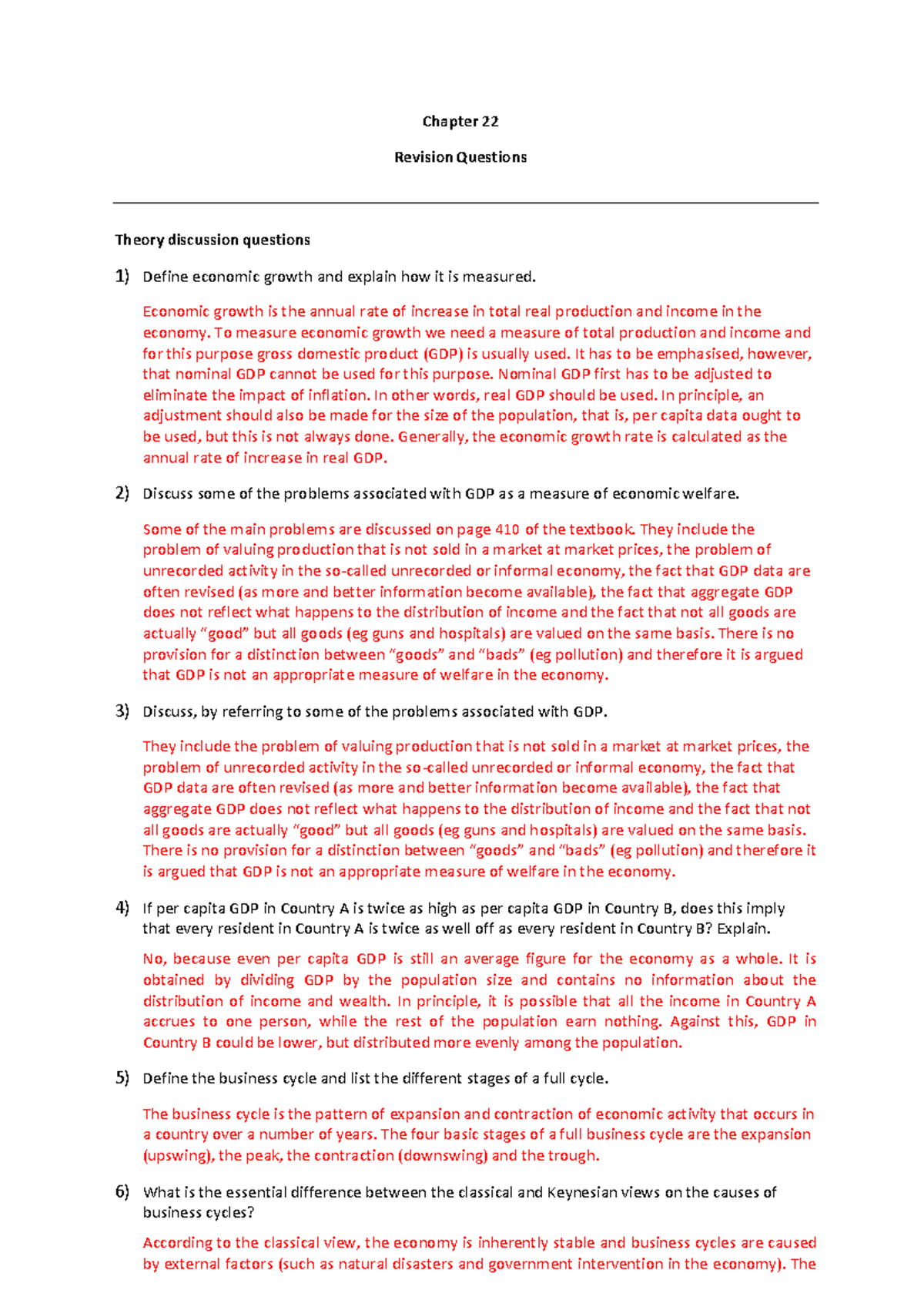 Chapter 22 - Revision Question Answers-1 - Chapter 22 Revision ...