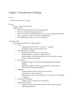 Bio Unit 1 practice test WITH Answers - Campbell Essential Bio ...