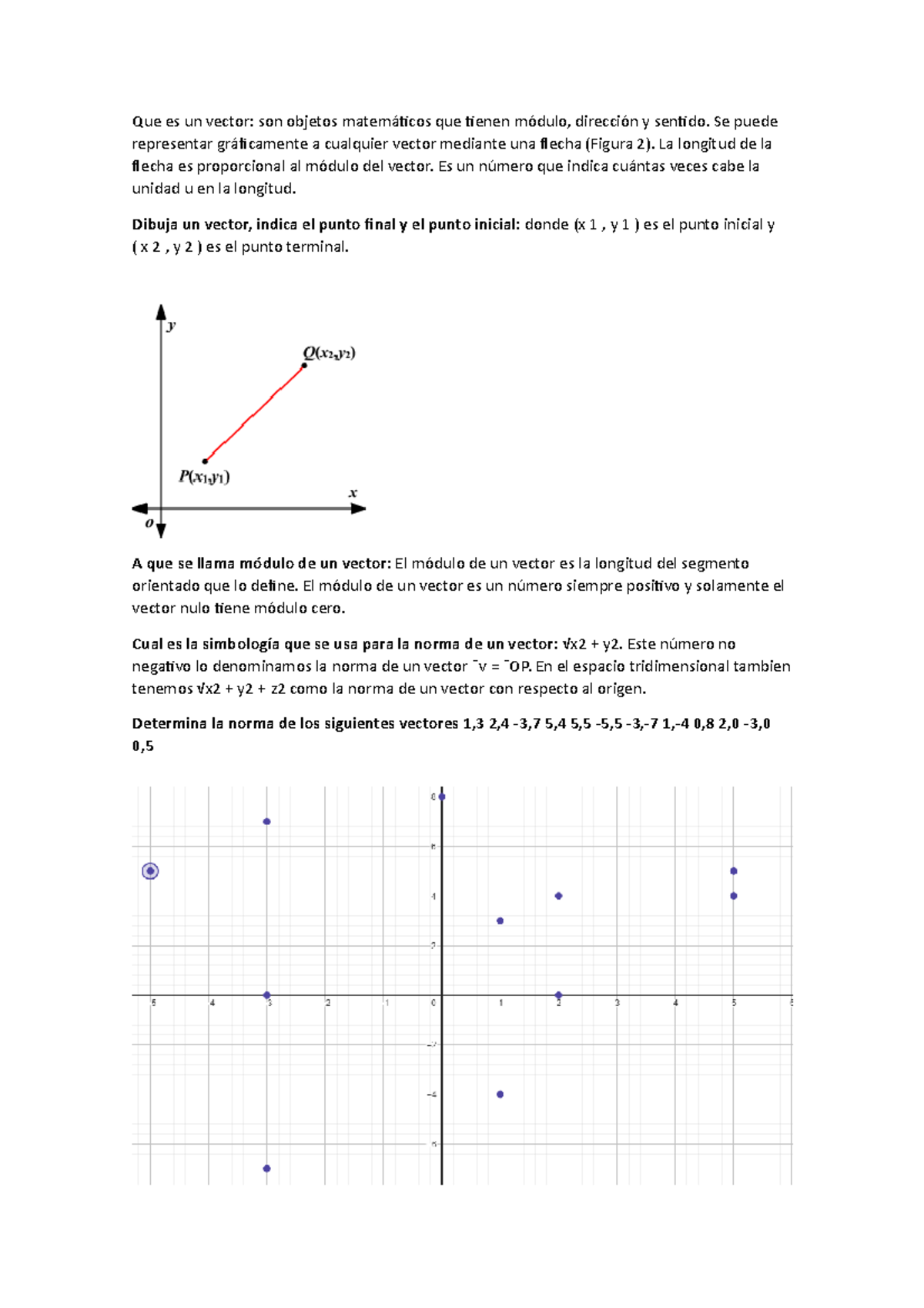 Que es un vector - hola buenas - Que es un vector: son objetos ...