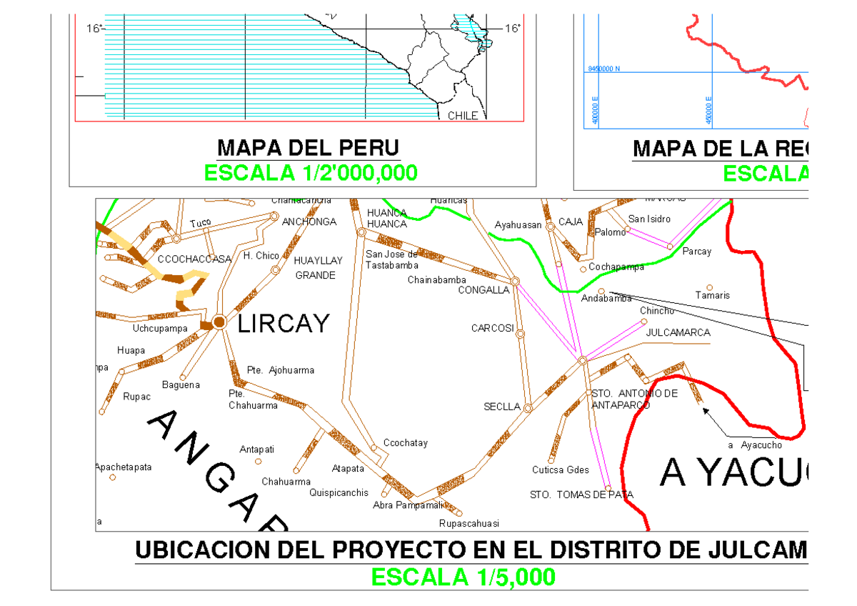 01.- Ubicacion y Localizacion (5)- Ubicacion A4 - ESCALA 1/2'000, MAPA ...