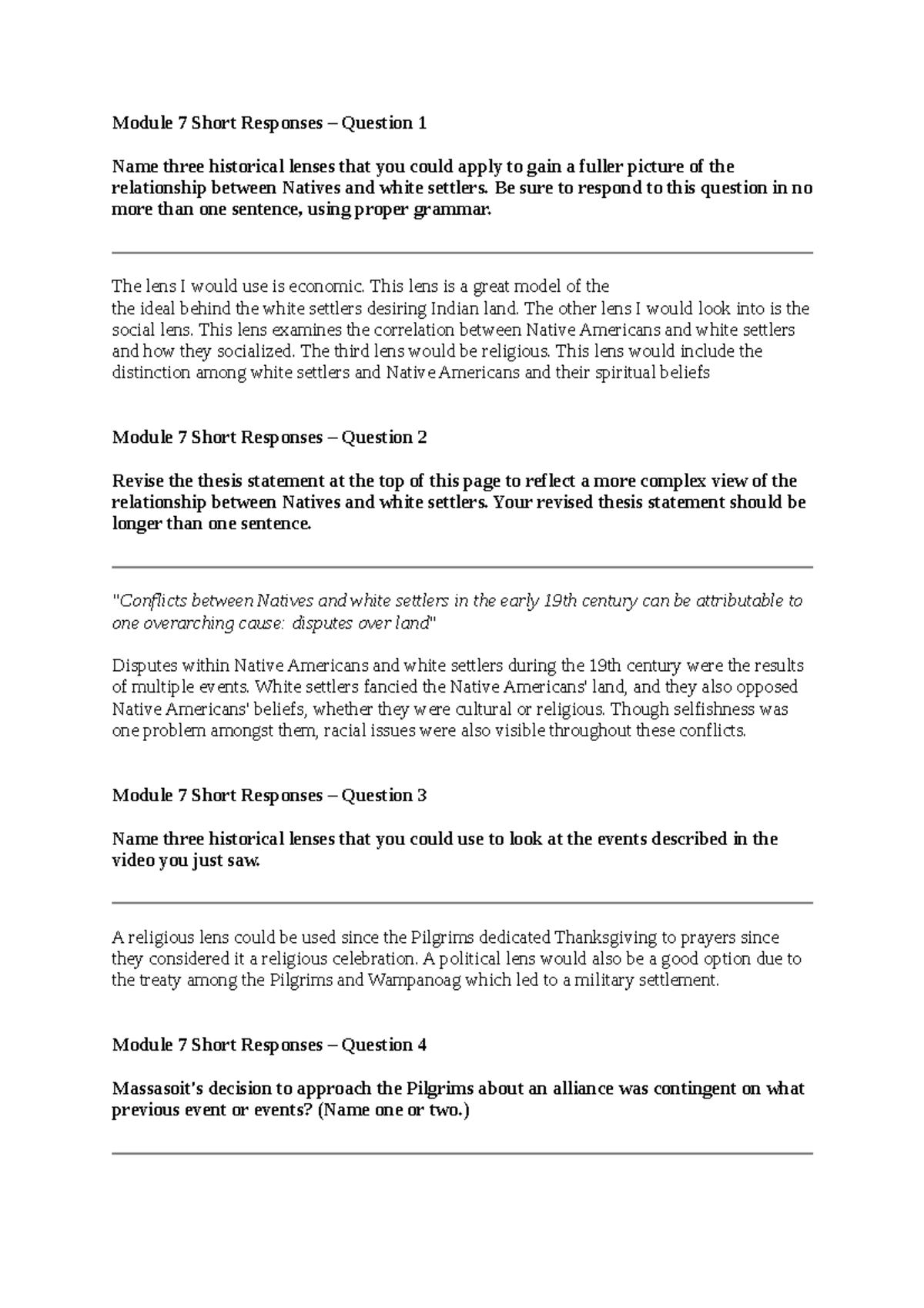 7-2 Module Seven Short Responses - Module 7 Short Responses – Question ...
