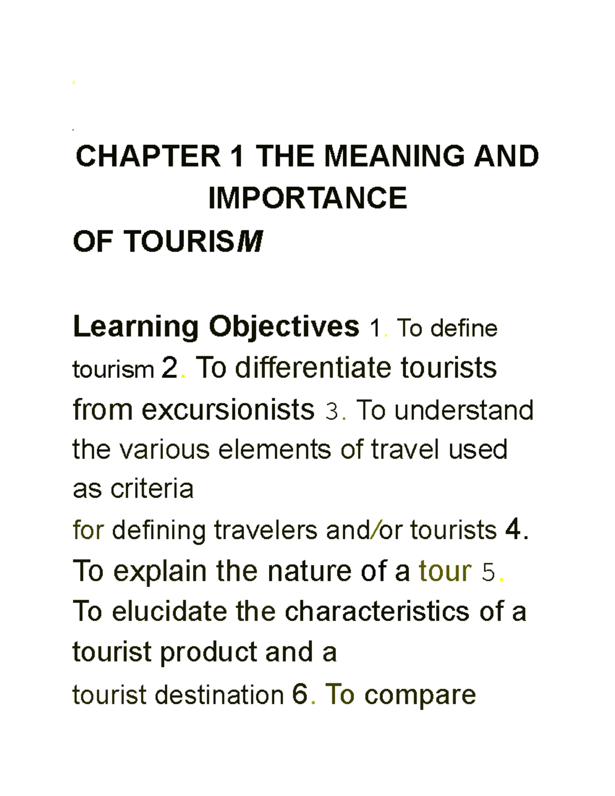 TOM-Chapter-1 - TOM-Chapter-1 - 3 CHAPTER 1 THE MEANING AND IMPORTANCE ...