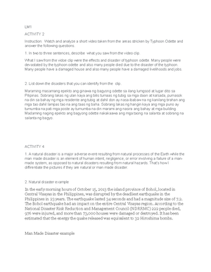 PRE Immersion 12 Q3 SLM6 - Pre- Immersion – Grade 12 Quarter 3 – Module ...