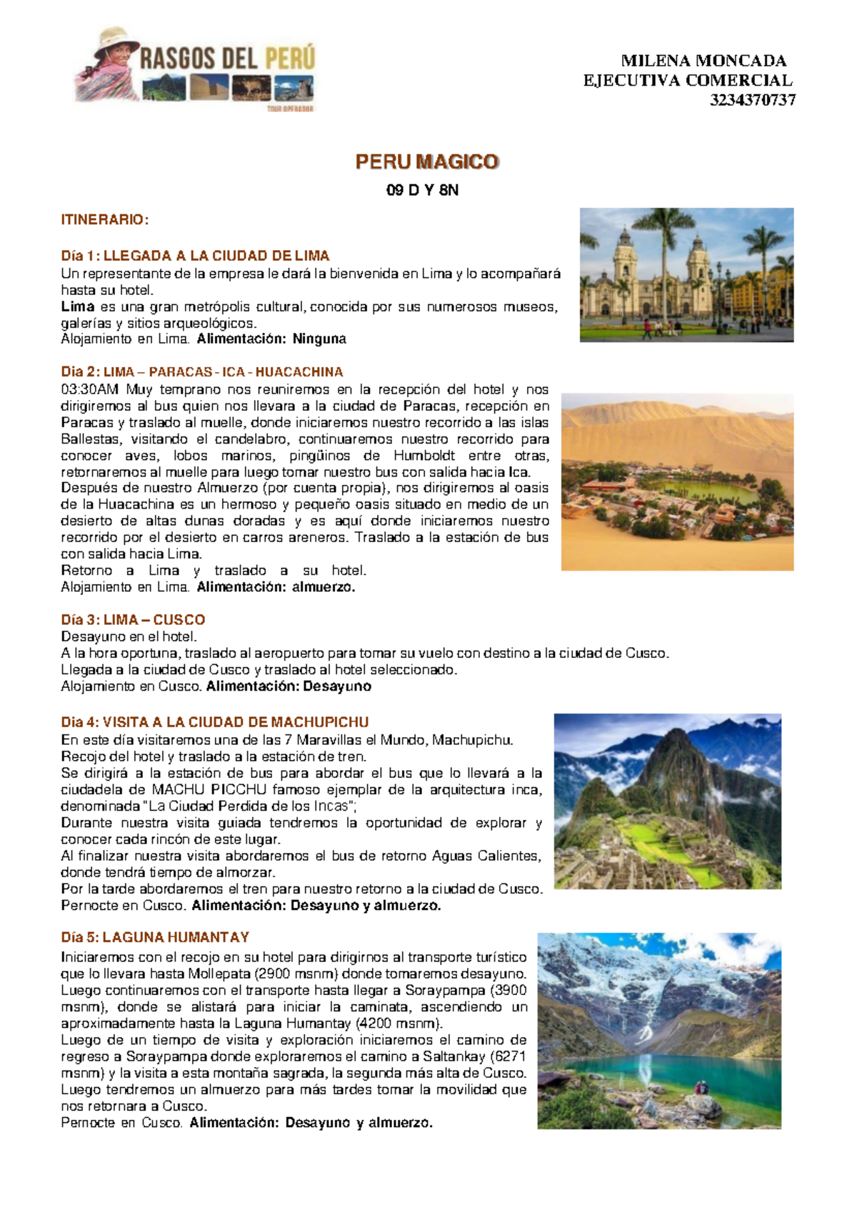 PERU Magico 9D - 68N - dsdsd - EJECUTIVA COMERCIAL 3234370737 ...