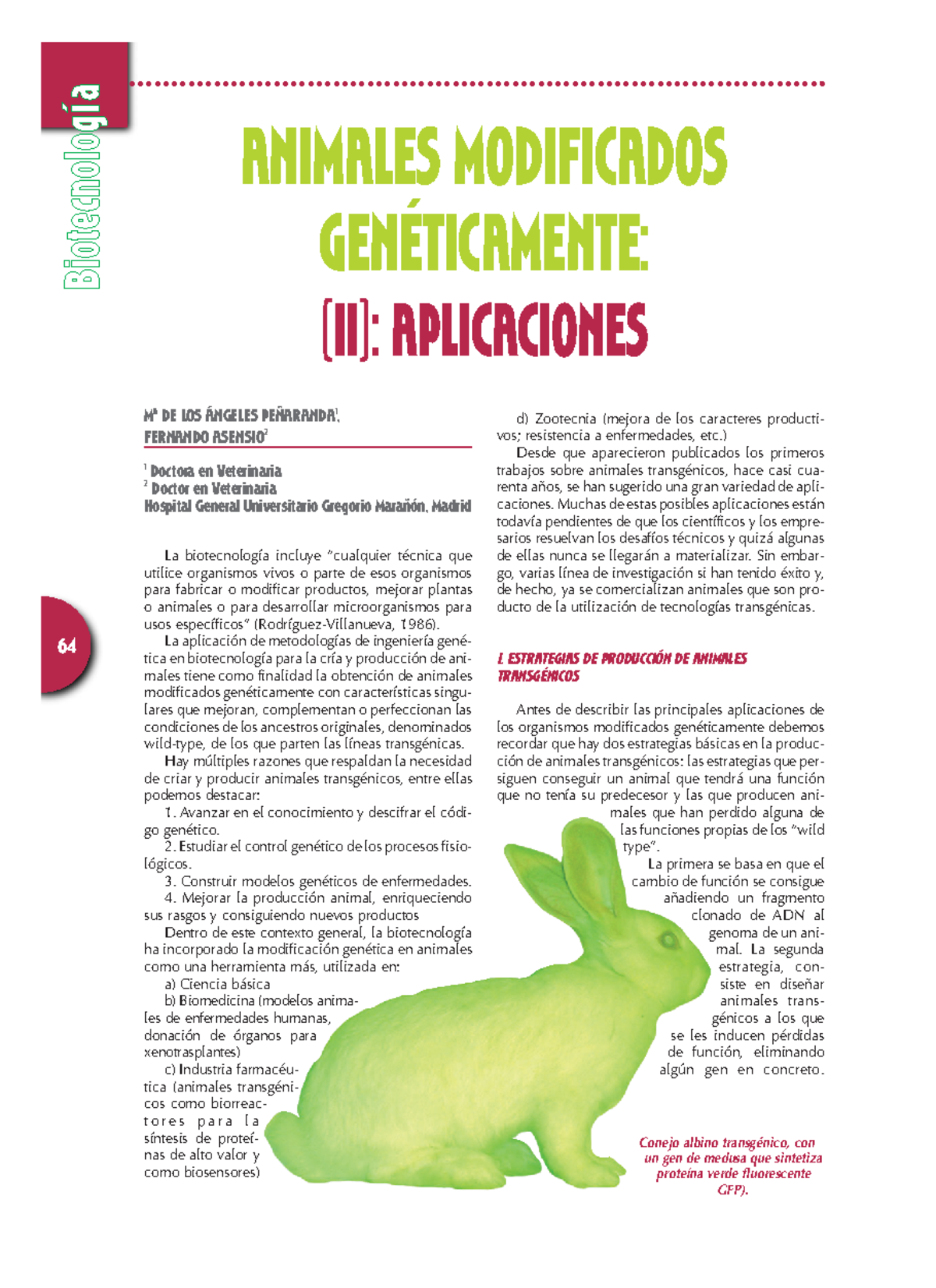 6473geneticaii - Cgghh - BB ii oo tt ee cc nn oo ll oo gg íí aa 64 ...