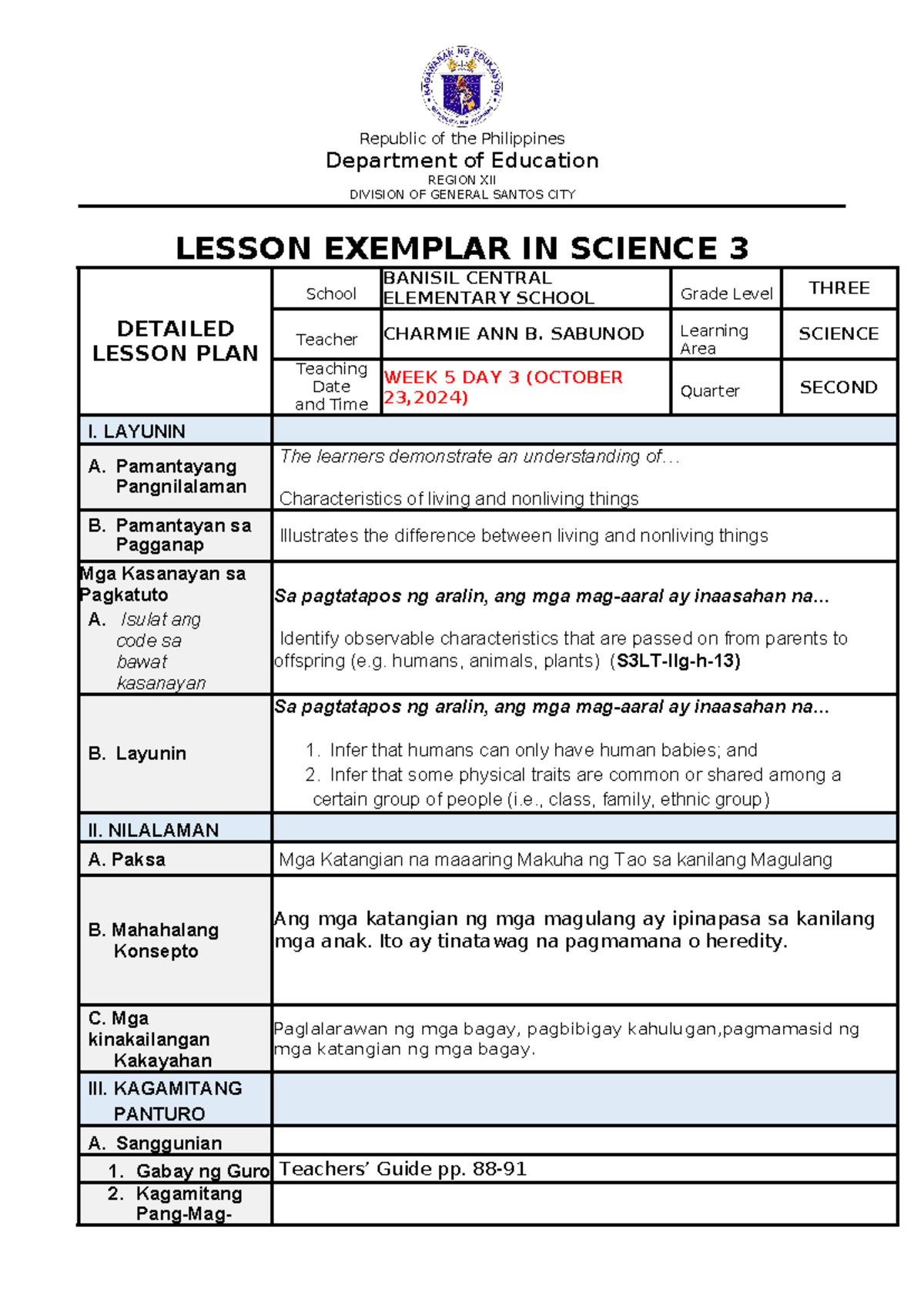 Science 3 Q2 WK5 D3 - lecture - Department of Education REGION XII ...