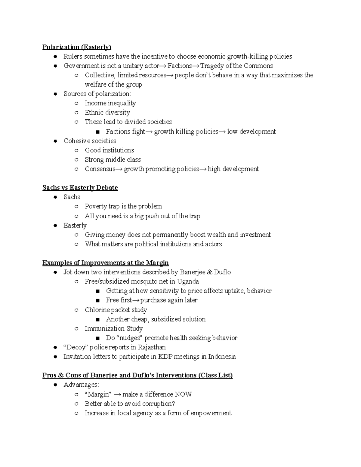 4 8 Theories Of Development Ii Micro Level Approaches Polarization Easterly Rulers 