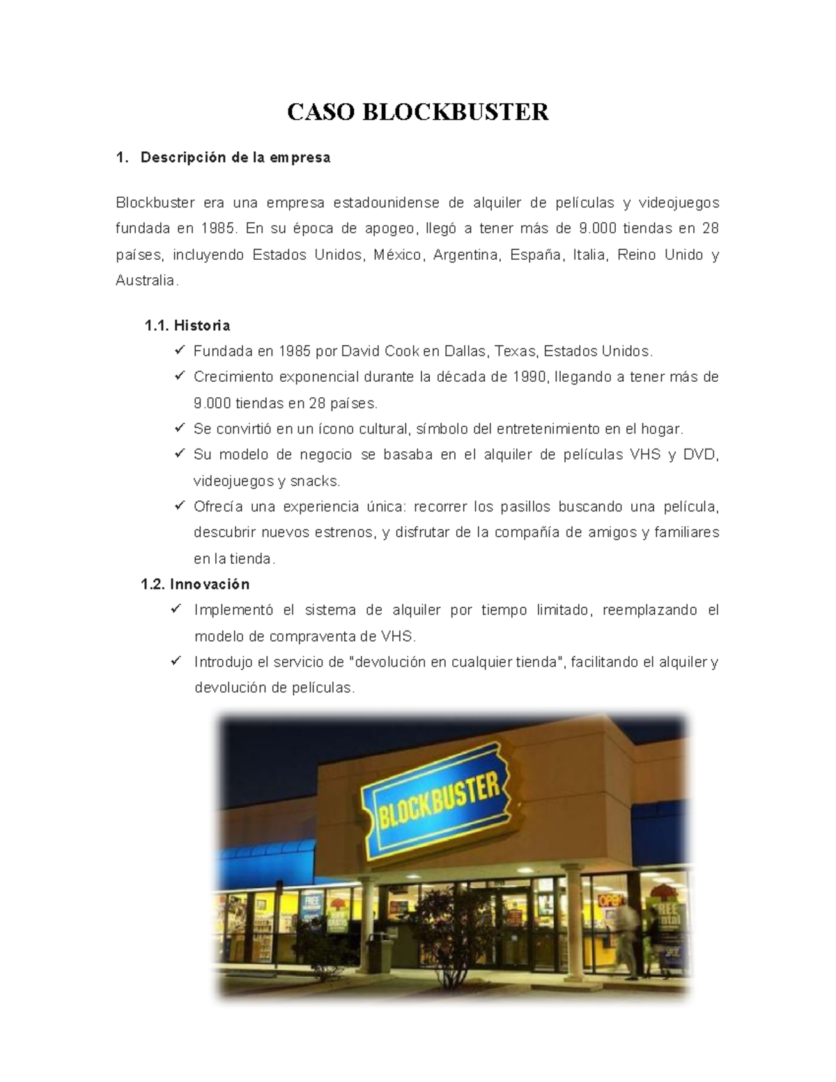 Casos de grandes empresas que quedaron en la quiebra - CASO BLOCKBUSTER ...