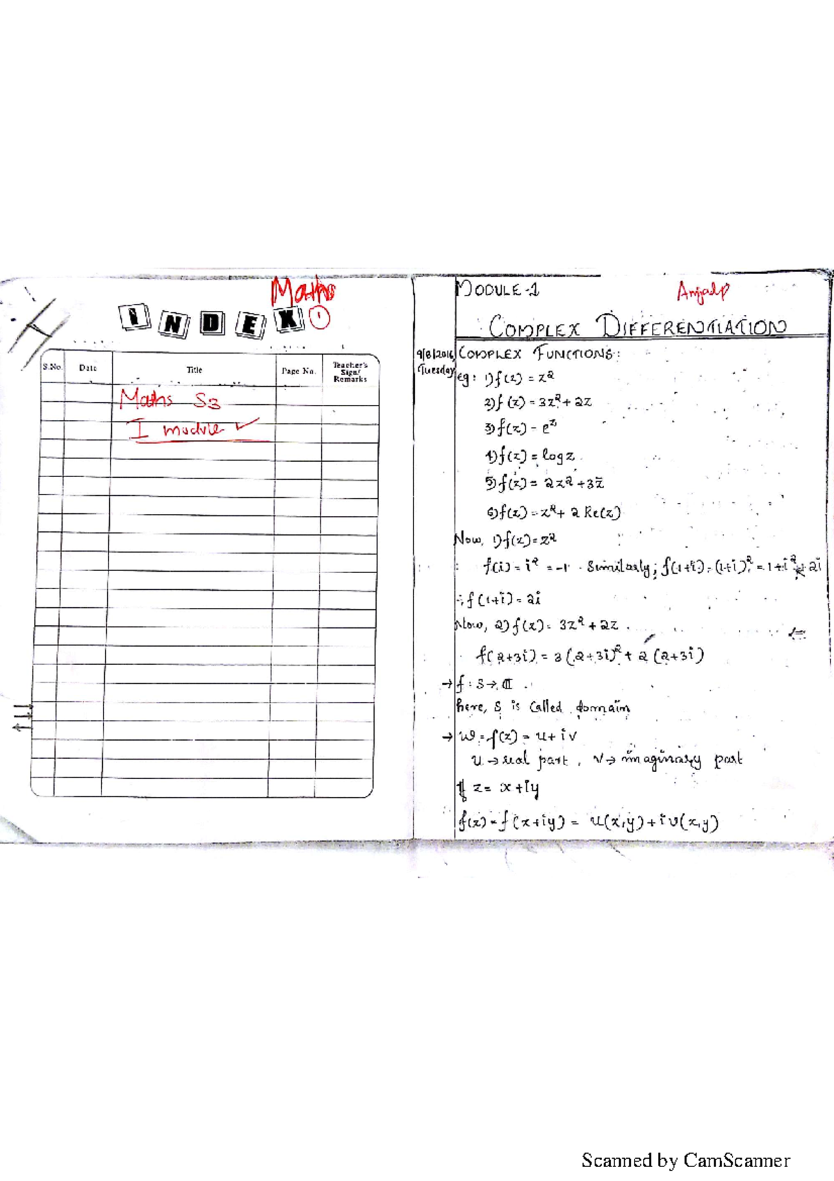 MA201-LACA mod-1 - maths - Engineering Mathematics I - Studocu