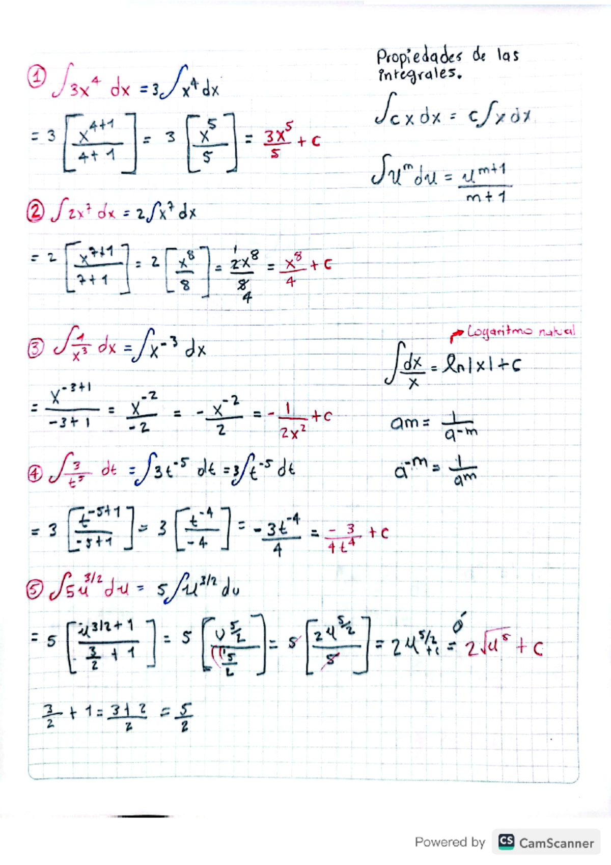 Ejercicios integrales - calculo - Studocu