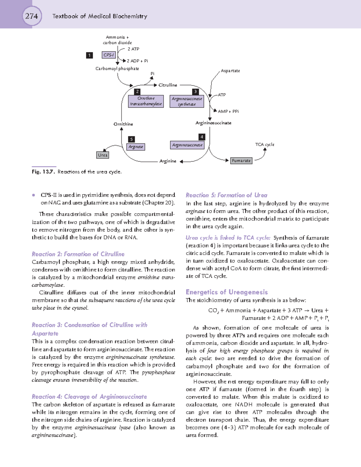 Biochemistry 1-99 - N/A - 274 Textbook of Medical Biochemistry Reaction ...