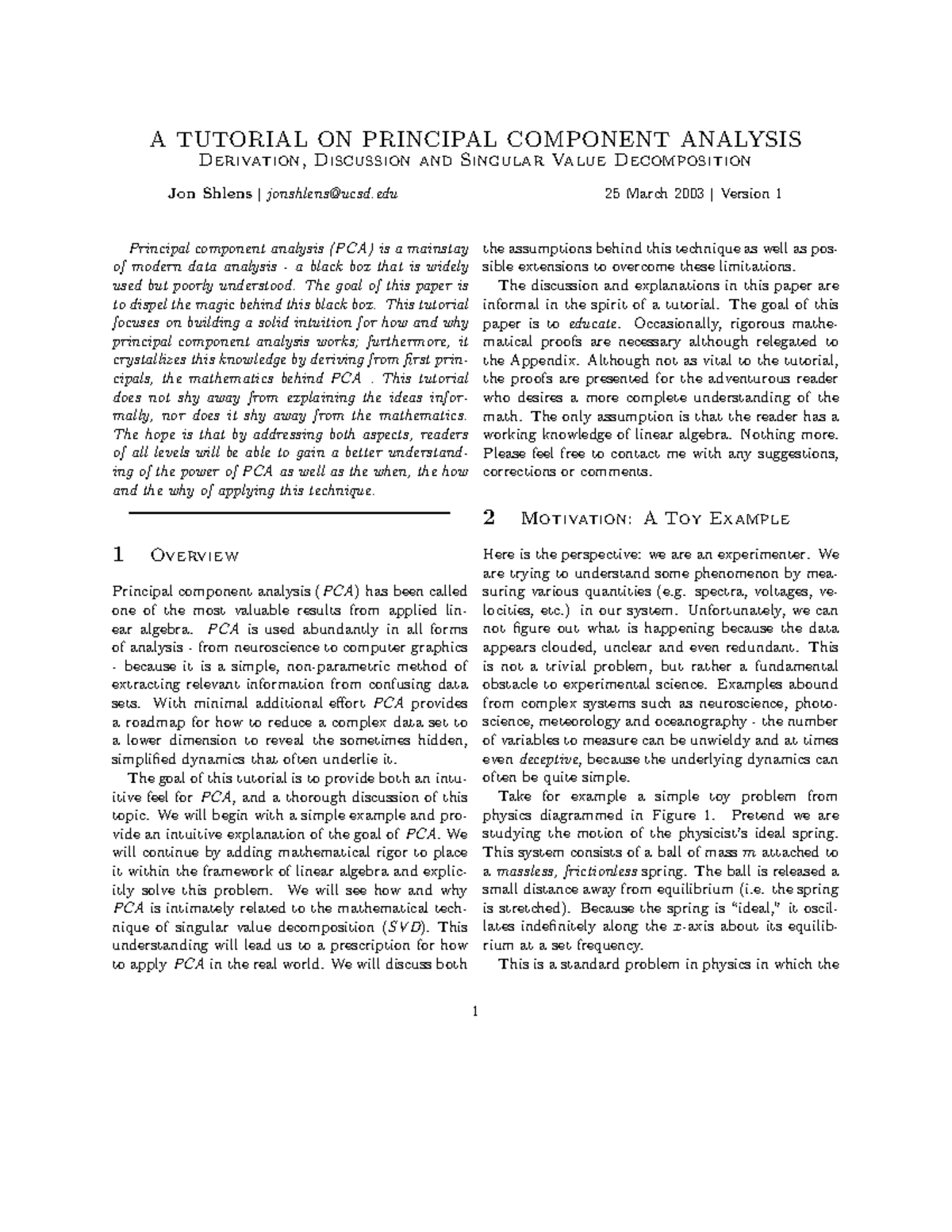PCA-Tutorial-Intuition jp - A TUTORIAL ON PRINCIPAL COMPONENT ANALYSIS ...