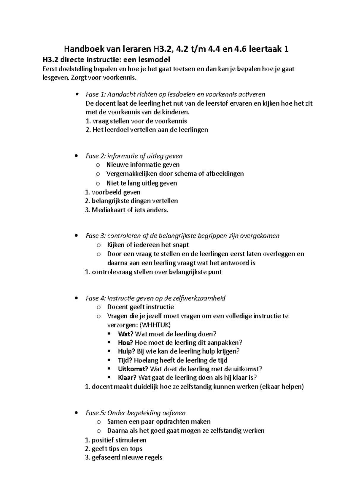 Handboek van leraren H3 en H4 - Handboek van leraren H3, 4 t/m 4 en 4 ...