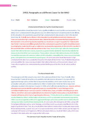 Yr 9 WW1 Source Analysis Assessment - WW1 Life in the Trenches - Source ...