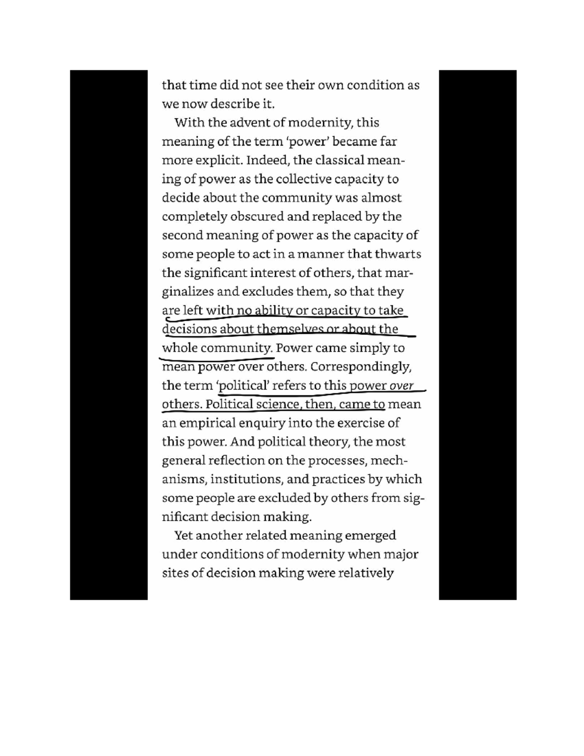 UPT - ( Topic 1) Study Notes 3 ' - Understanding Political Theory ...