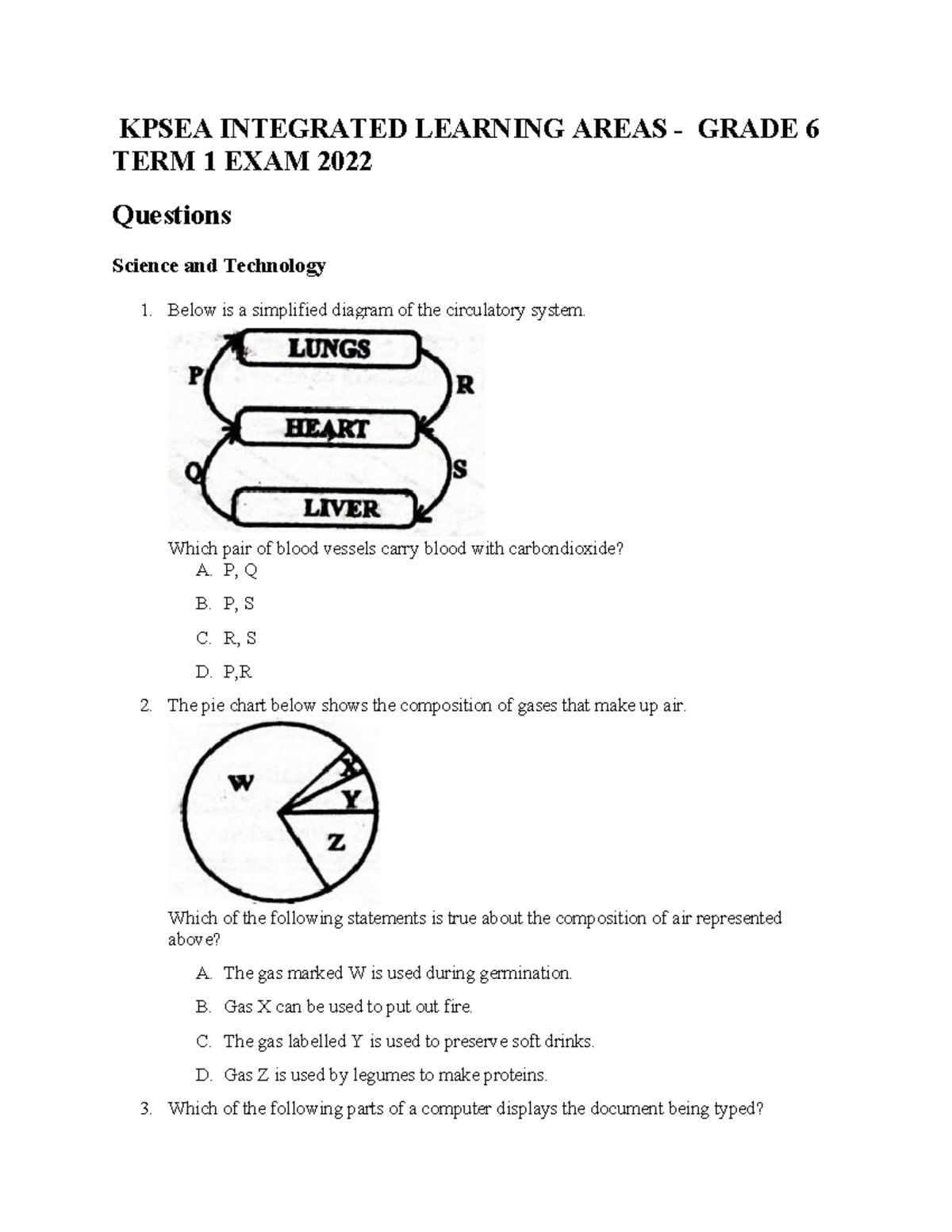 Kpsea Integrated Learning Areas - KPSEA INTEGRATED LEARNING AREAS ...