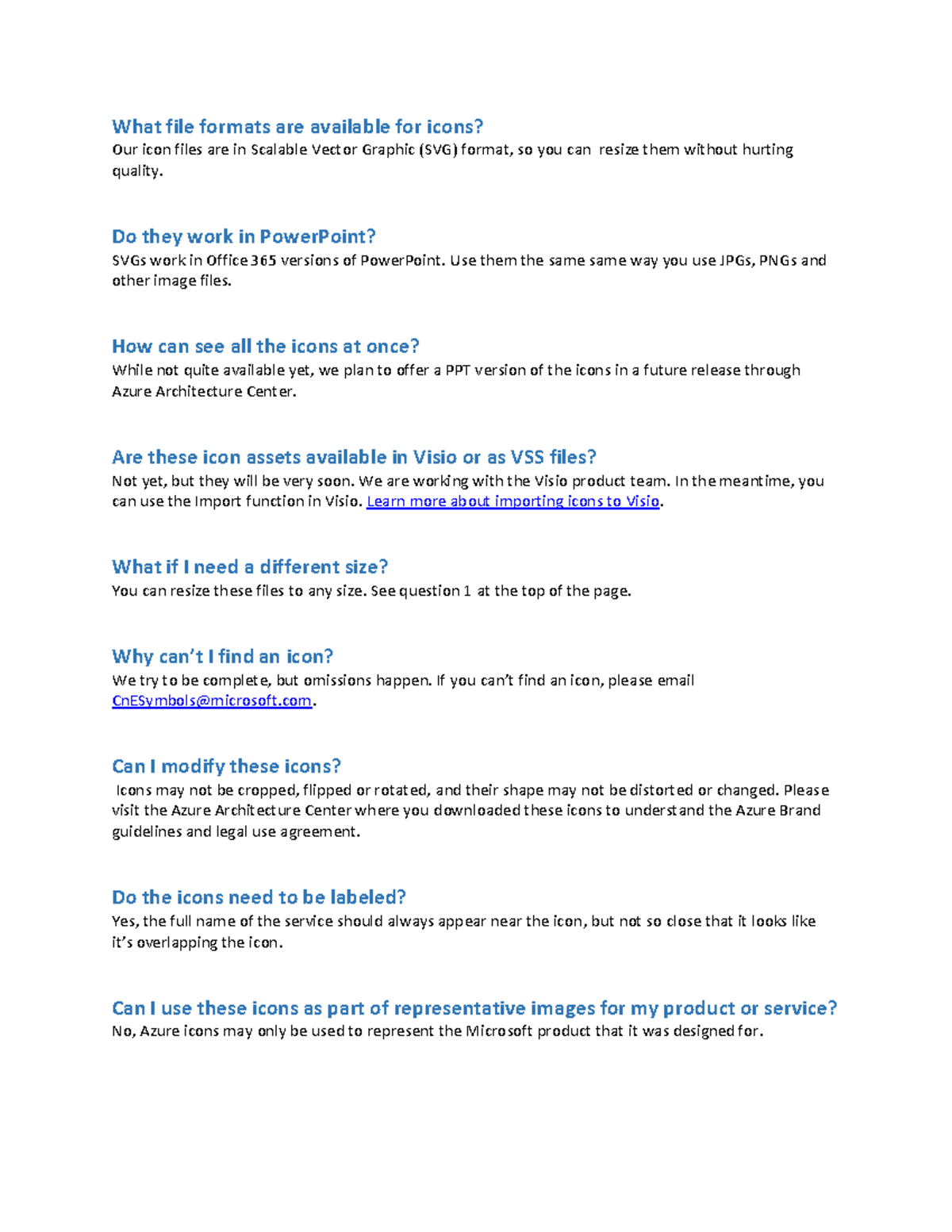 Azure Icons FAQ - What file formats are available for icons? Our icon ...