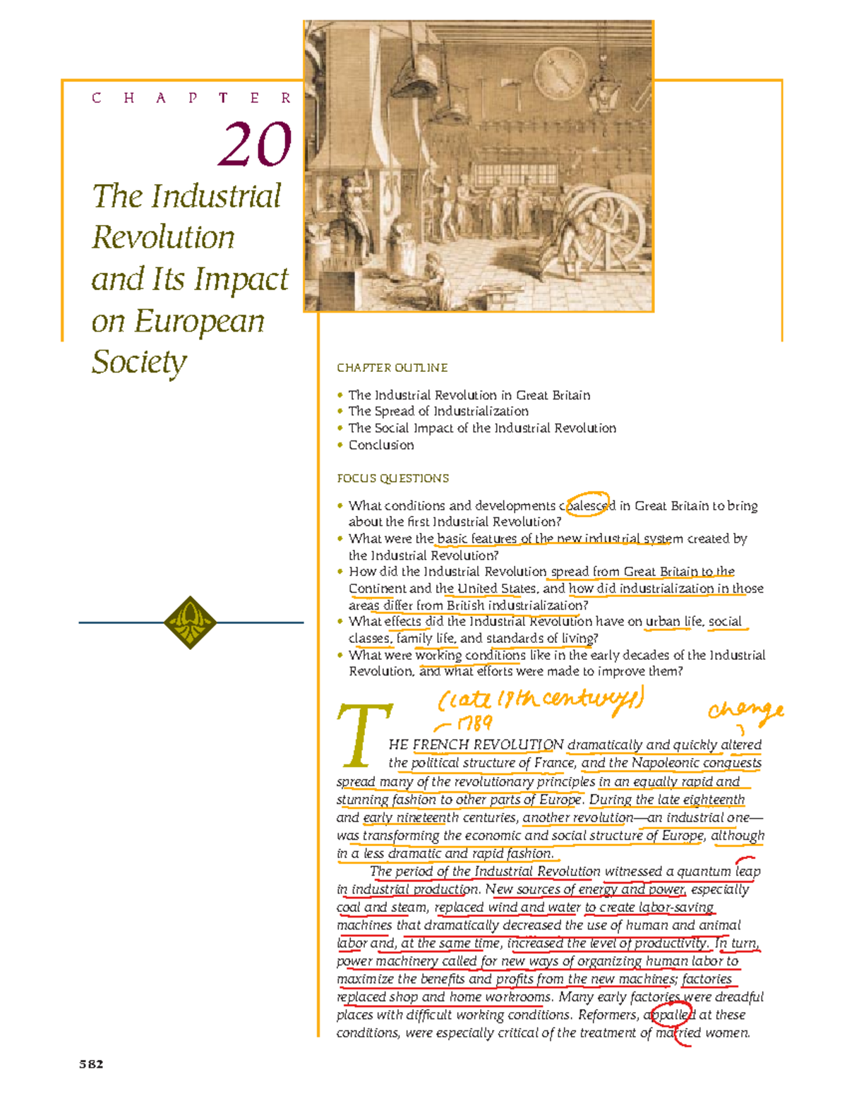 Industrialization - During the late eighteenth and early nineteenth ...