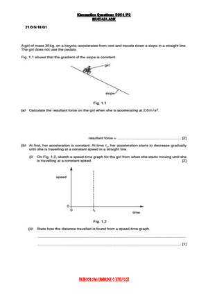 1st year physics all in one notes-updated muneer name - 1 Physics Notes ...