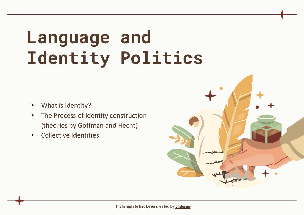 5. Language and Identity Politics - Language and Identity Politics ...