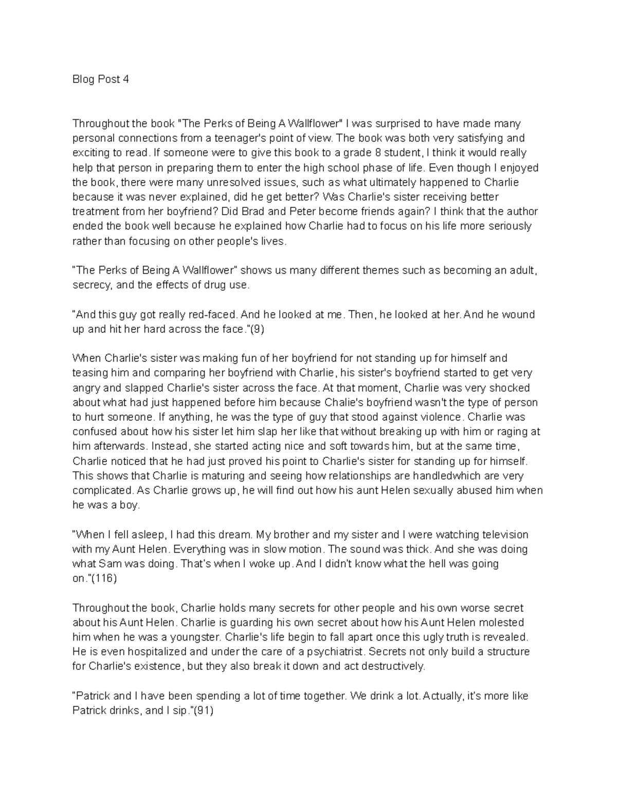 Blog post 4 - lihya - Studocu