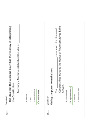 Unit II Study Guide - Public opinion, voting behavior, and elections ...