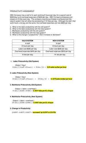 Forecast - Exercise problems - FORECAST ASSIGNMENT The data on the tables below are the demand ...