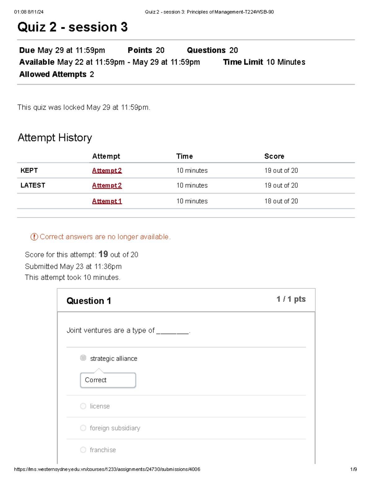 Quiz 2 - session 3 - Q2 ss3 - Quiz 2 - session 3 Due May 29 at 11:59pm ...