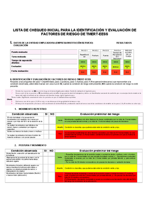 OCRA Checklist - epm-Unità di Ricerca Ergonomica della Postura e del ...