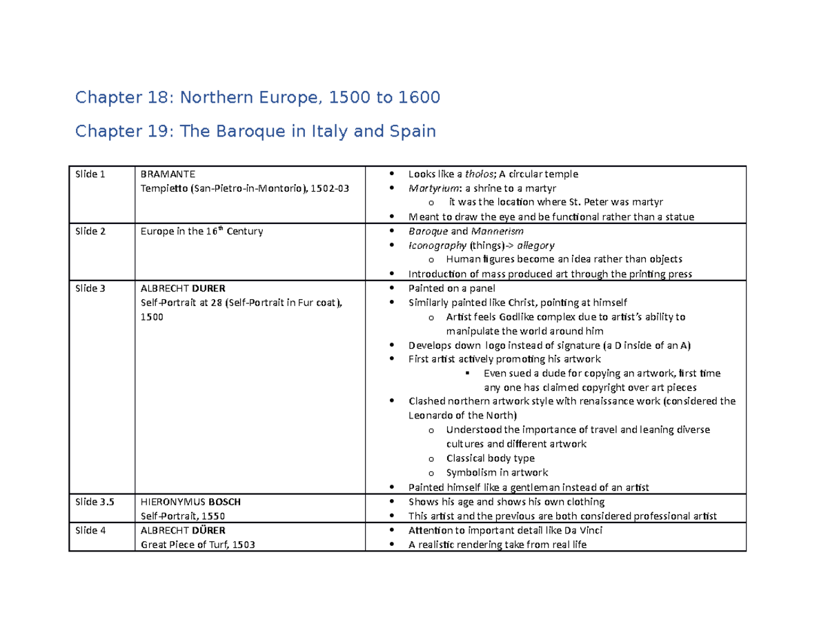 Suvery II Chapter 18-21 - Chapter 18: Northern Europe, 1500 to 1600 ...