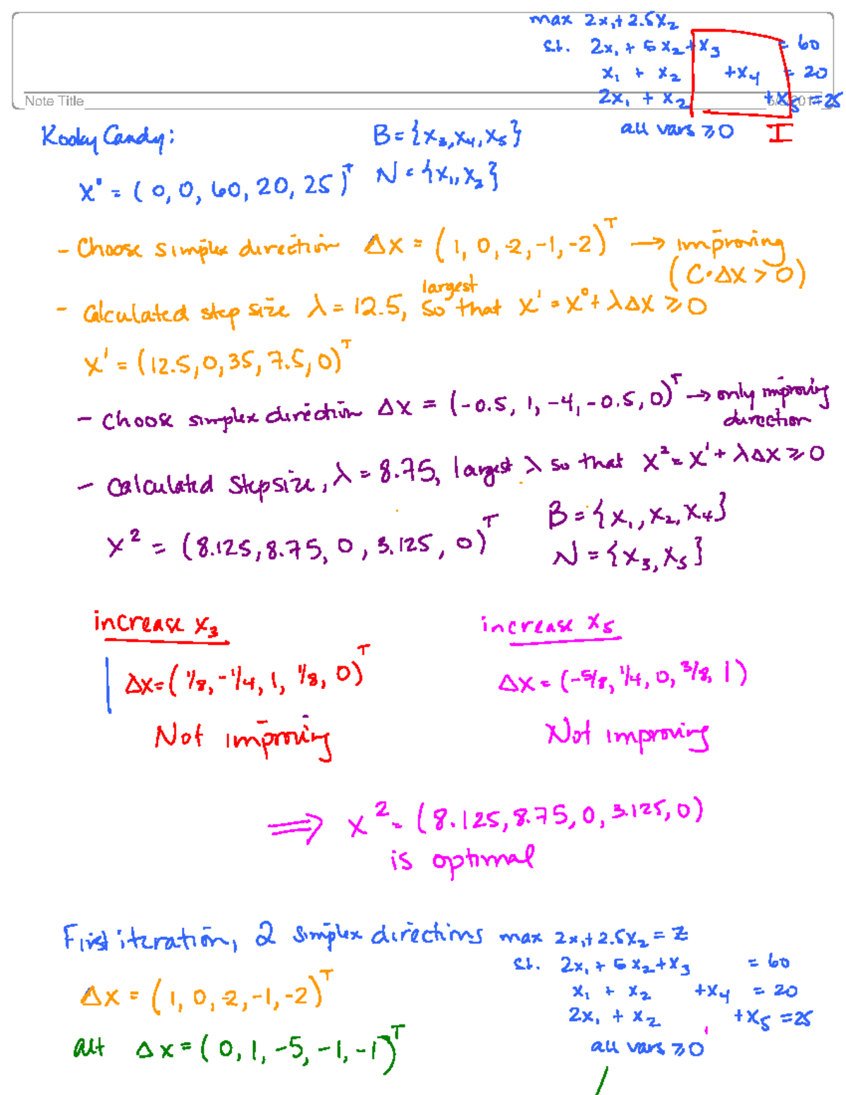 313day16 - Lecture notes 16 - Deterministic Models & Optimization ...