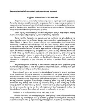 Instrumento ng Pananaliksik - Ang instrumentong gagamitin sa pagkuha ng ...