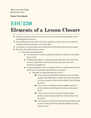 Inspire 50 - Notes corresponding with Be the Spark: Nurturing Student ...