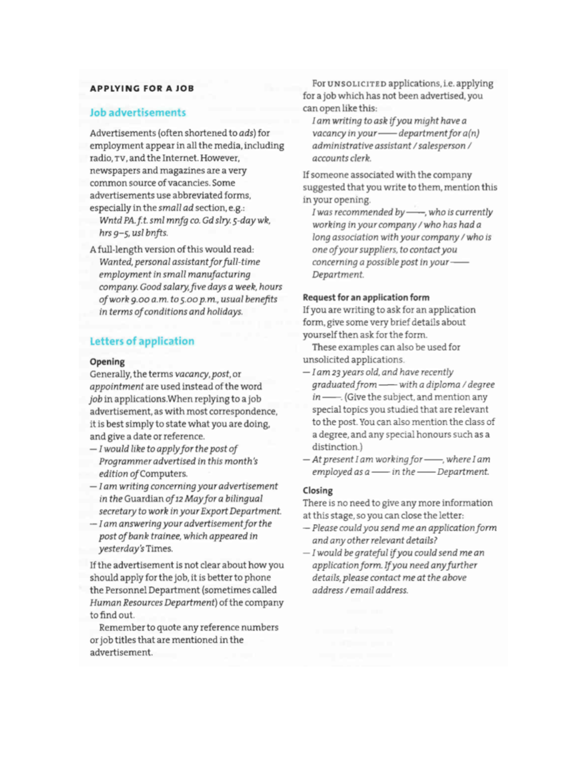 Job application - good - Advanced math - Studocu