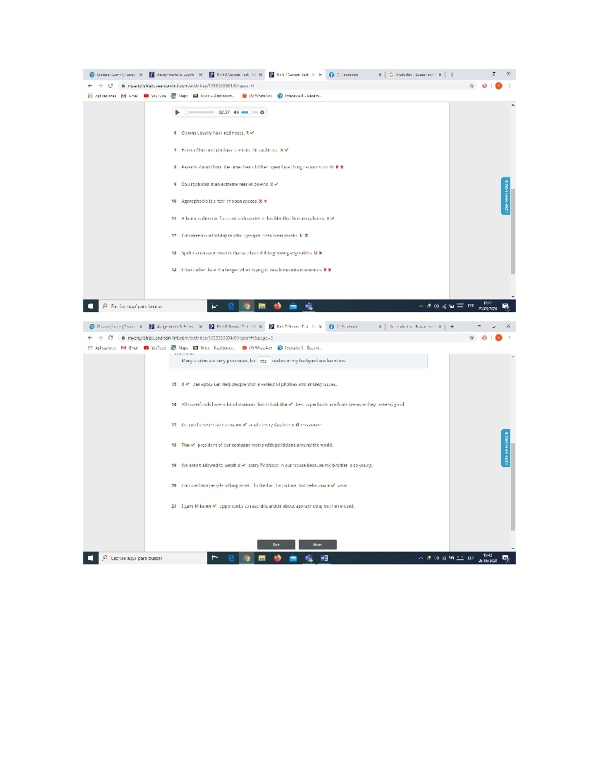 Exam-summit-2-unit-7-and-8 compress - Inglés I - Unit - Studocu