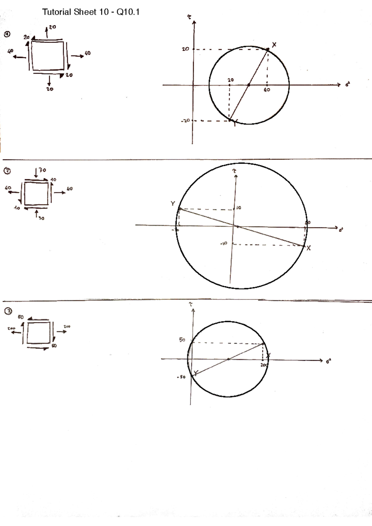Tutorial Sheet 10 Solutions - ME10010 - Q10. Q10. Tutorial 10 - Q10 ...