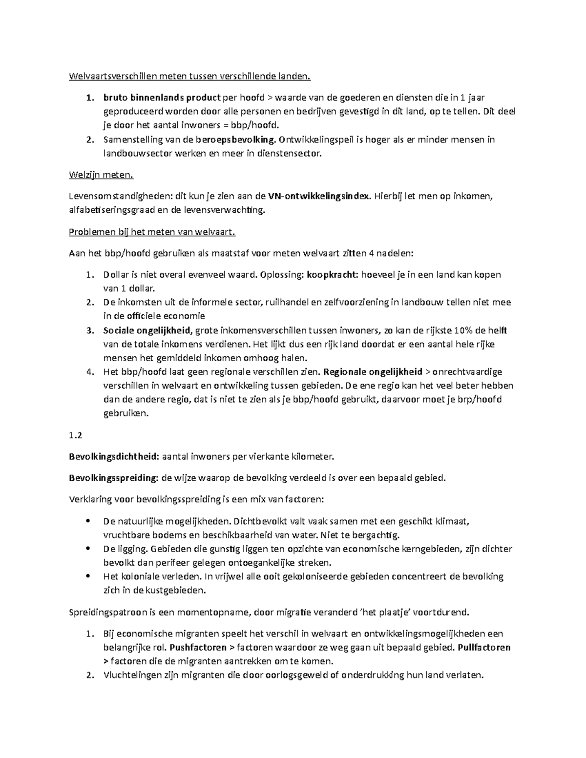 Ak H.1 1-9 - hoofstuk 1 wereldbeeld paragraaf 1-9 ...